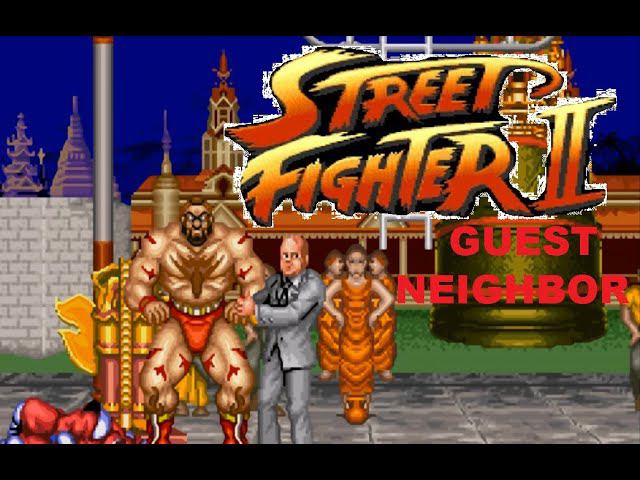 Street Fighter II: Turbo (SNES) Zangief Arcade