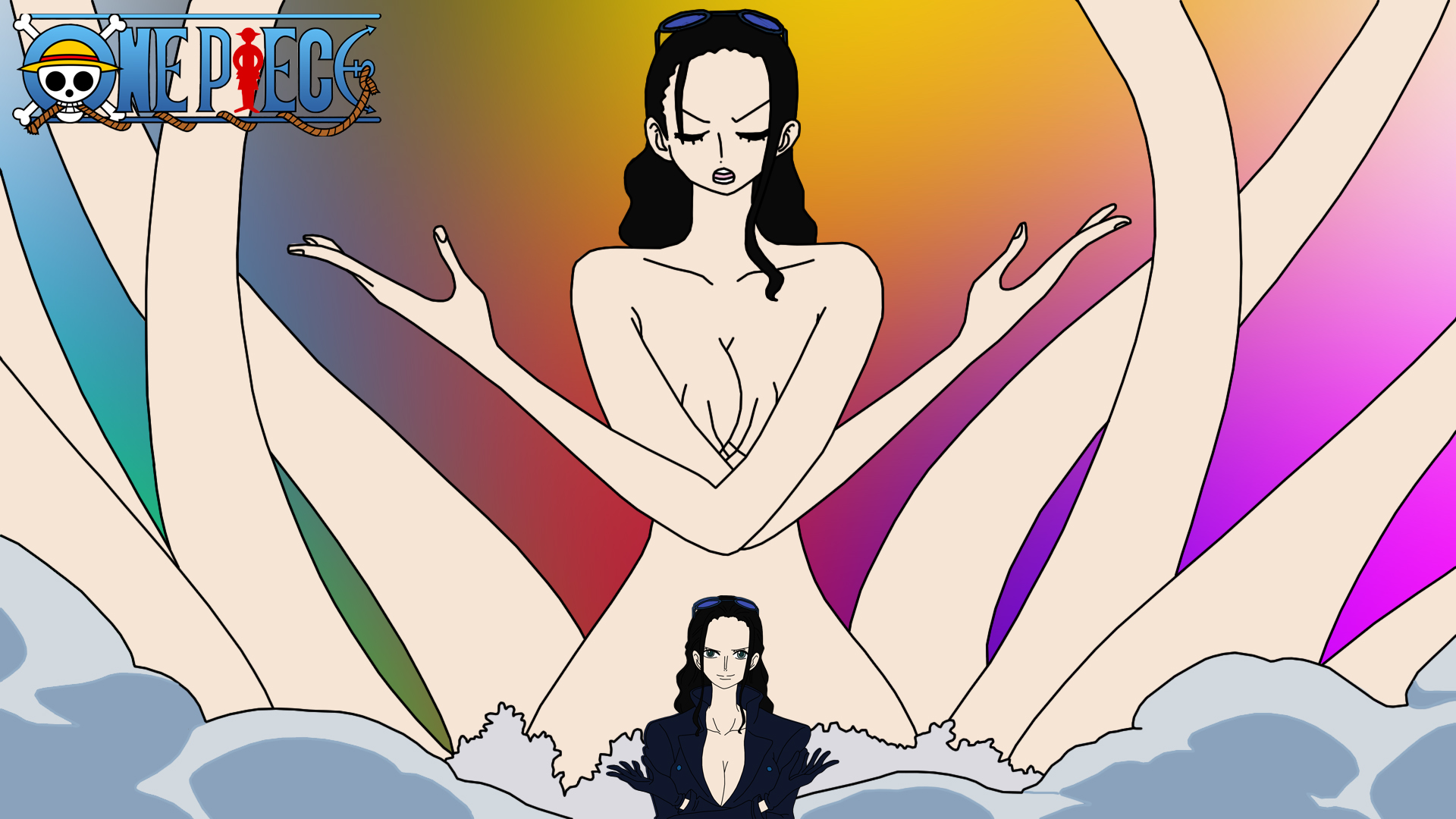 Сила Мугивар | Робин и тайна ее фукта Хана Хана | One Piece