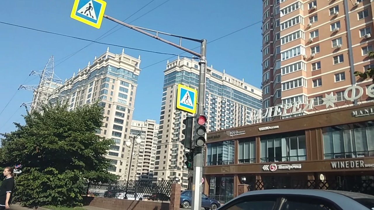 Краснодар - поездка под музыку Shivaree Goodnight Moon - ул. Гаражная, Дальняя, Тургенева - 25.07.23