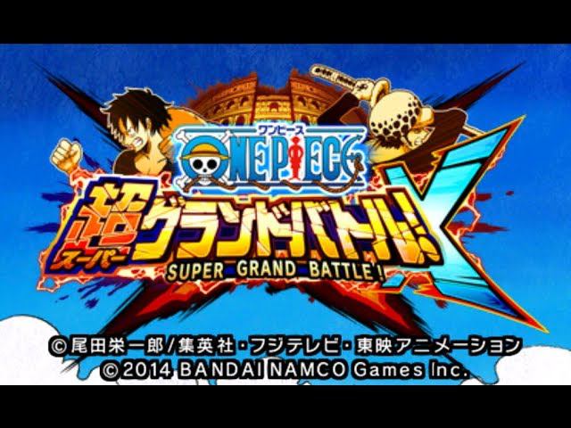 One Piece: Super Grand Battle! X (Nintendo 3DS) Mihawk & Jimbei Battle Royale