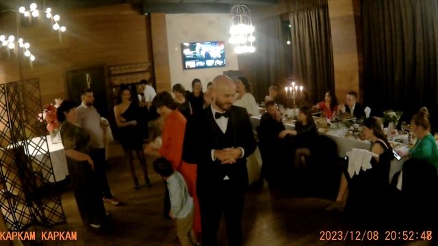 Свадьба Чарли и Гали в ресторане