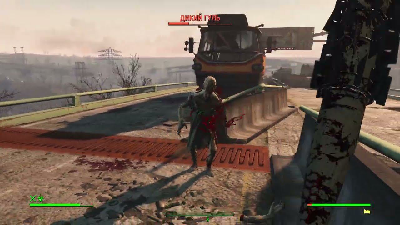 Fallout 4 Horizon 1.9.4d. Квесты фермы Эбернети (вернуть медальон Мэри) и карьера Тикет. #06