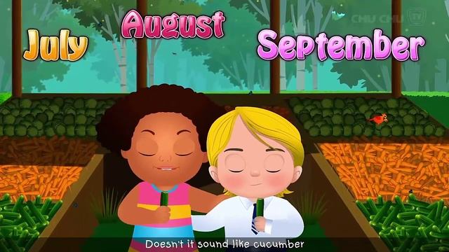 Месяцы на английском языке