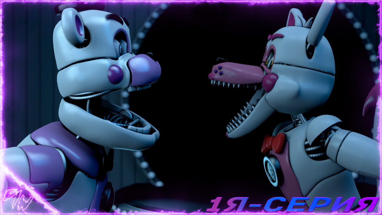 [FNAF][SFM] Фредди спорит с Фокси \на русском\ (by Game Work)