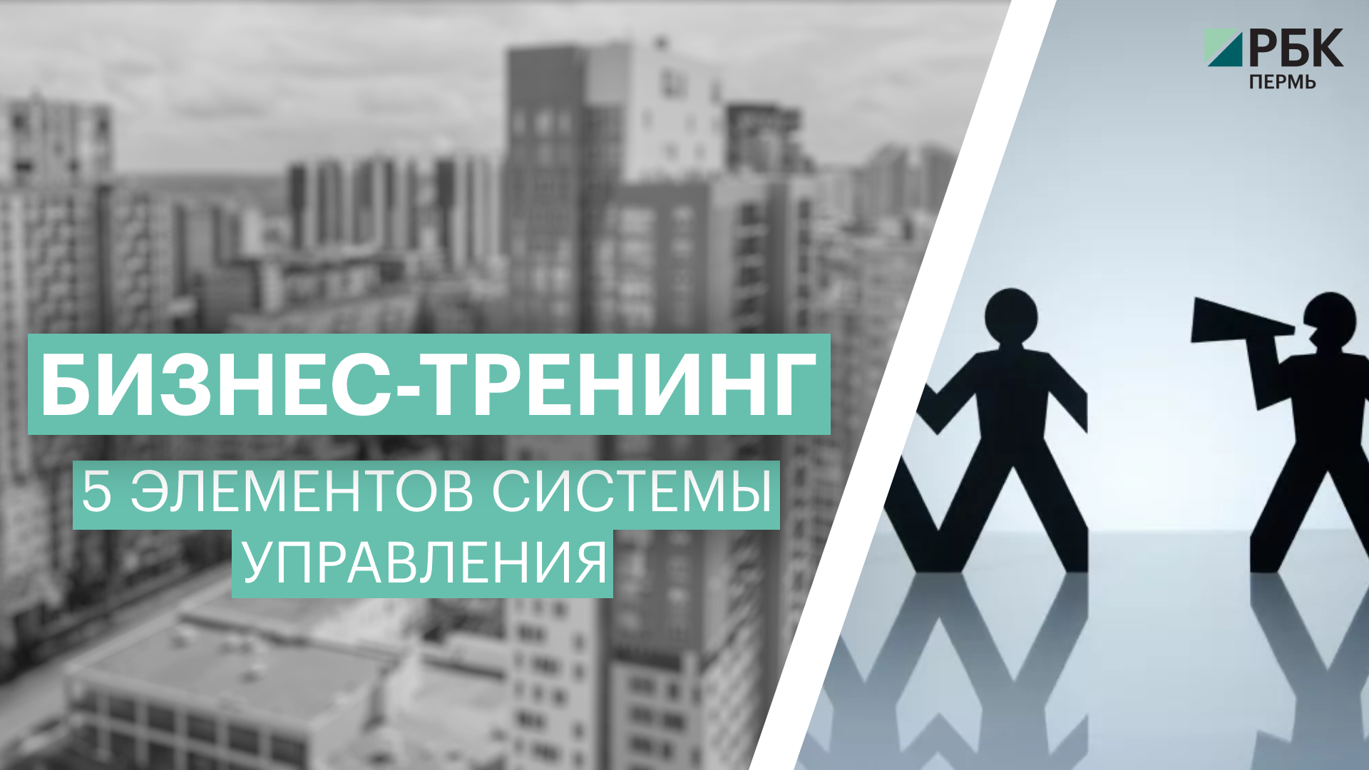 Бизнес-тренинг: 5 элементов системы управления