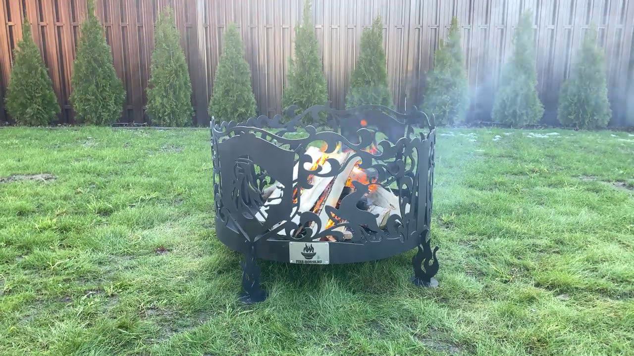 Костровая чаша «Лев»