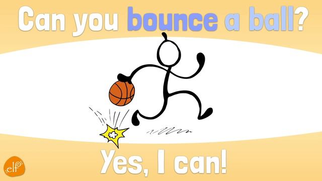 Verb Chant and Pattern Practice for Kids - Can You_ by ELF Learning