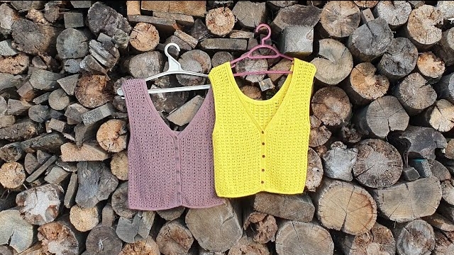 🍃Ура! Наконец-то скоро будет МК на жилет #openwork_vest.mp4