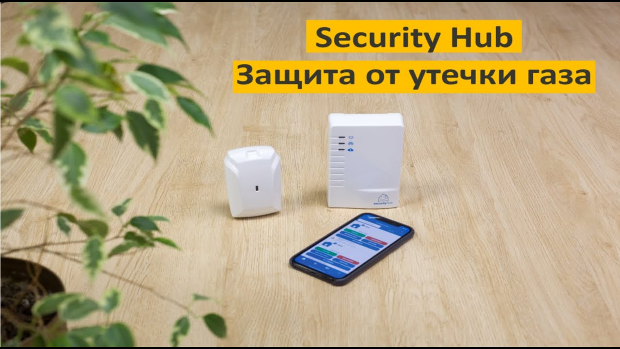 Защита от утечки газа с помощью контроллера Security Hub