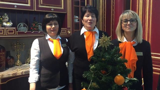 Новогоднее поздравление, салон в ТЦ _ЭлитСтройМатериалы_, Москва.mp4