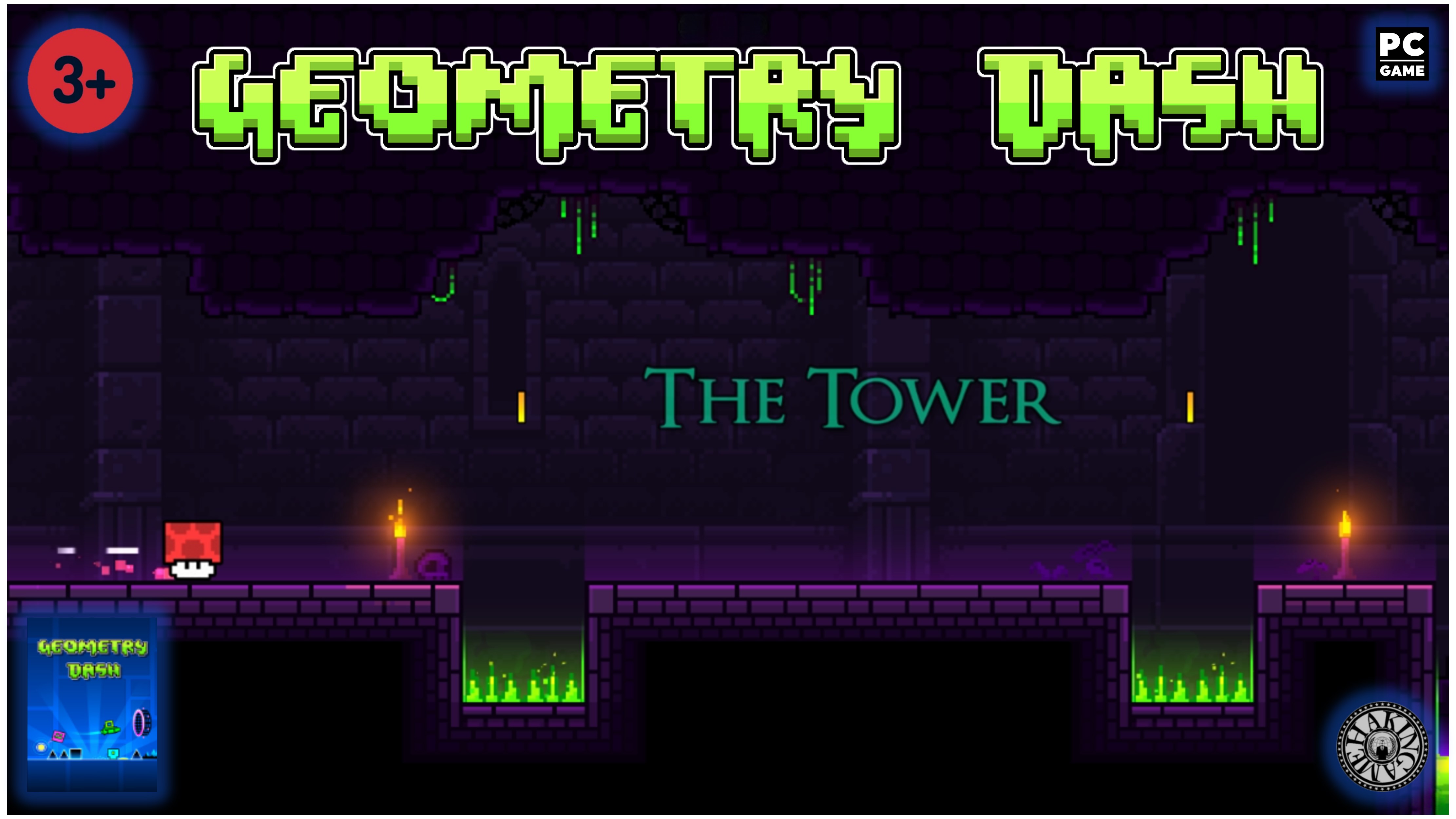 The Tower и секретные монетки. Geometry Dash 2013 (PC)