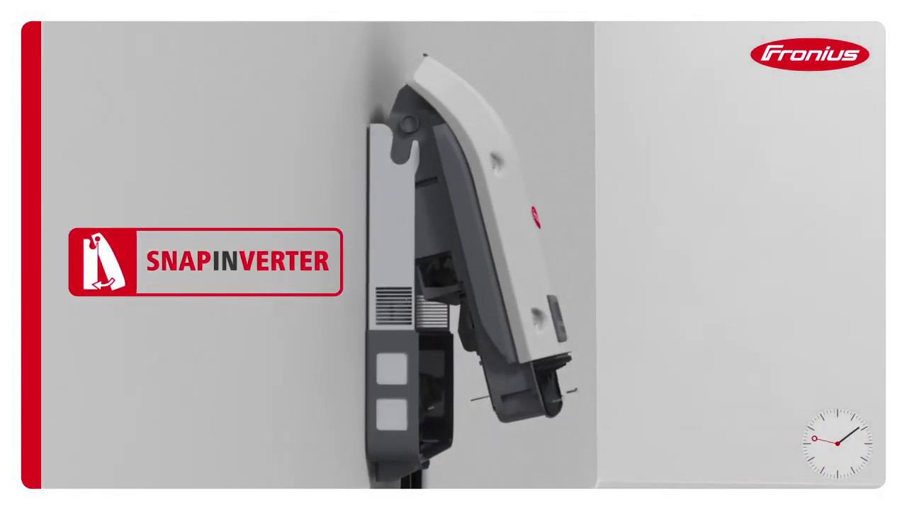 Установка инверторов семейства FRONIUS SnapINverter