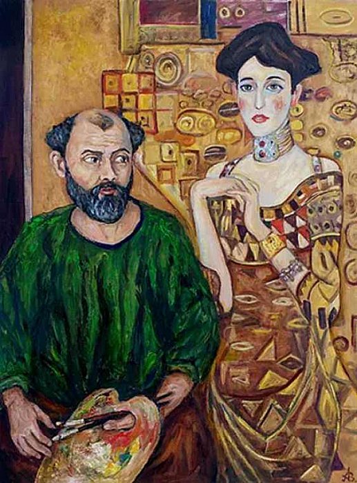 "Художники и их музы". Серия картин Андрея Аллахвердова об известных художниках мира 19 и 20 века.