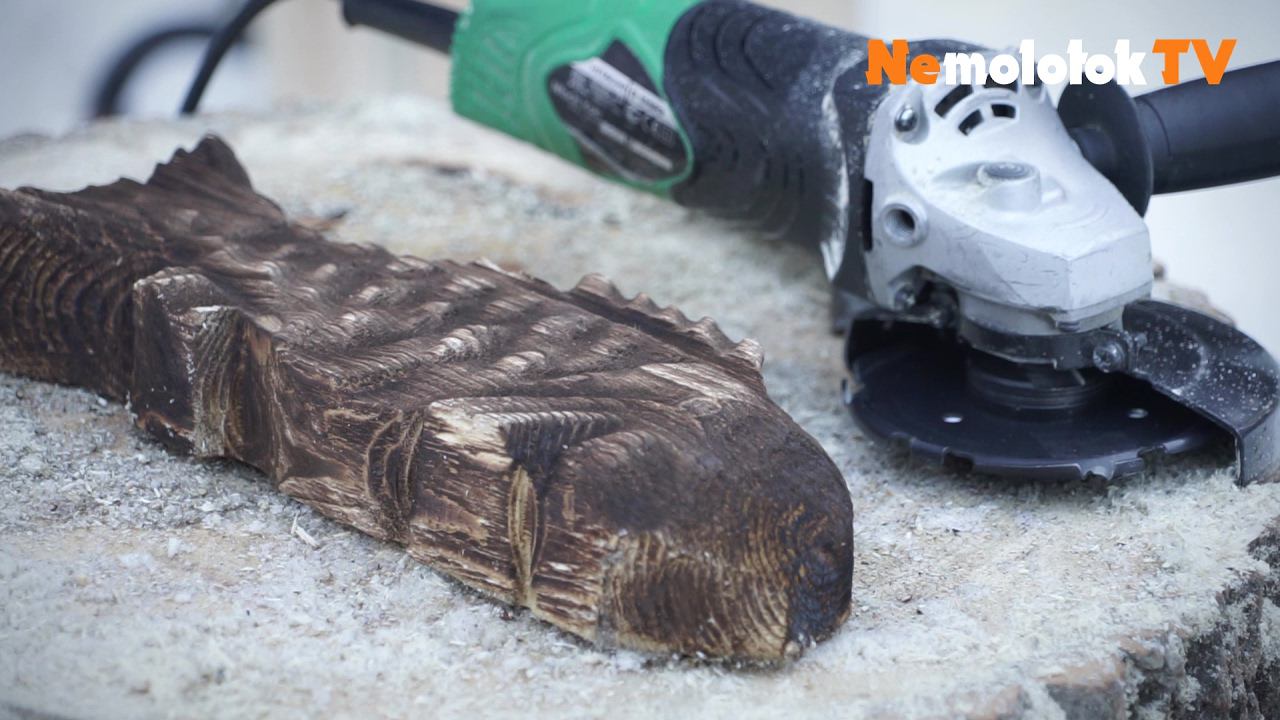 Фреза по дереву Woodcarver Kaindl. Как вырезать из дерева рыбу?