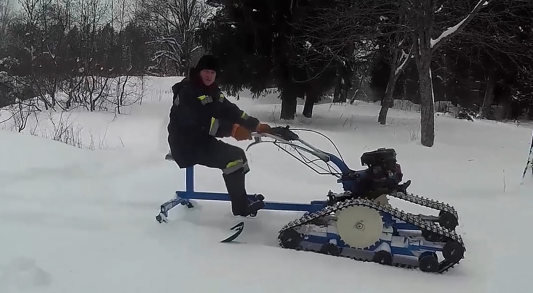 20 км наездили на ДВУХ ГУСЕНИЦАХ.mp4