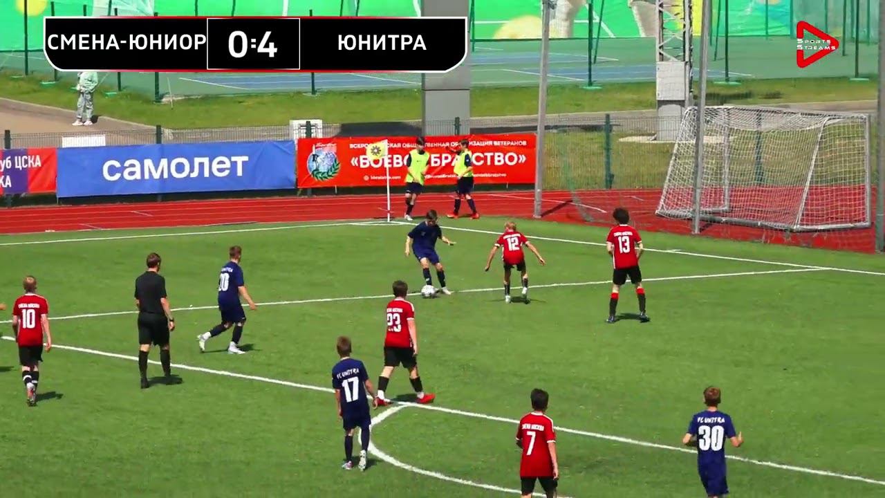 Юнитра 7:0 Смена-Юниор "Третья лига"|| Обзор матча