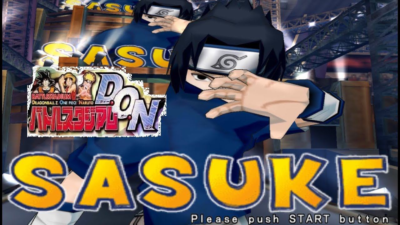 Battle Stadium D.O.N (PS2) Sasuke Arcade