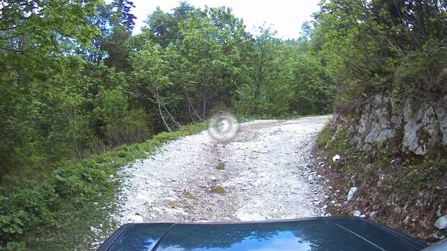 По горам Абхазии.