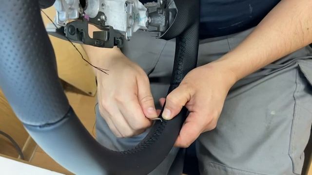 Заказ из США - на перетяжку прилетел руль и ручка КПП для Toyota Avalon [ПЕРЕТЯЖКА РУЛЯ ИЗ США 2022]