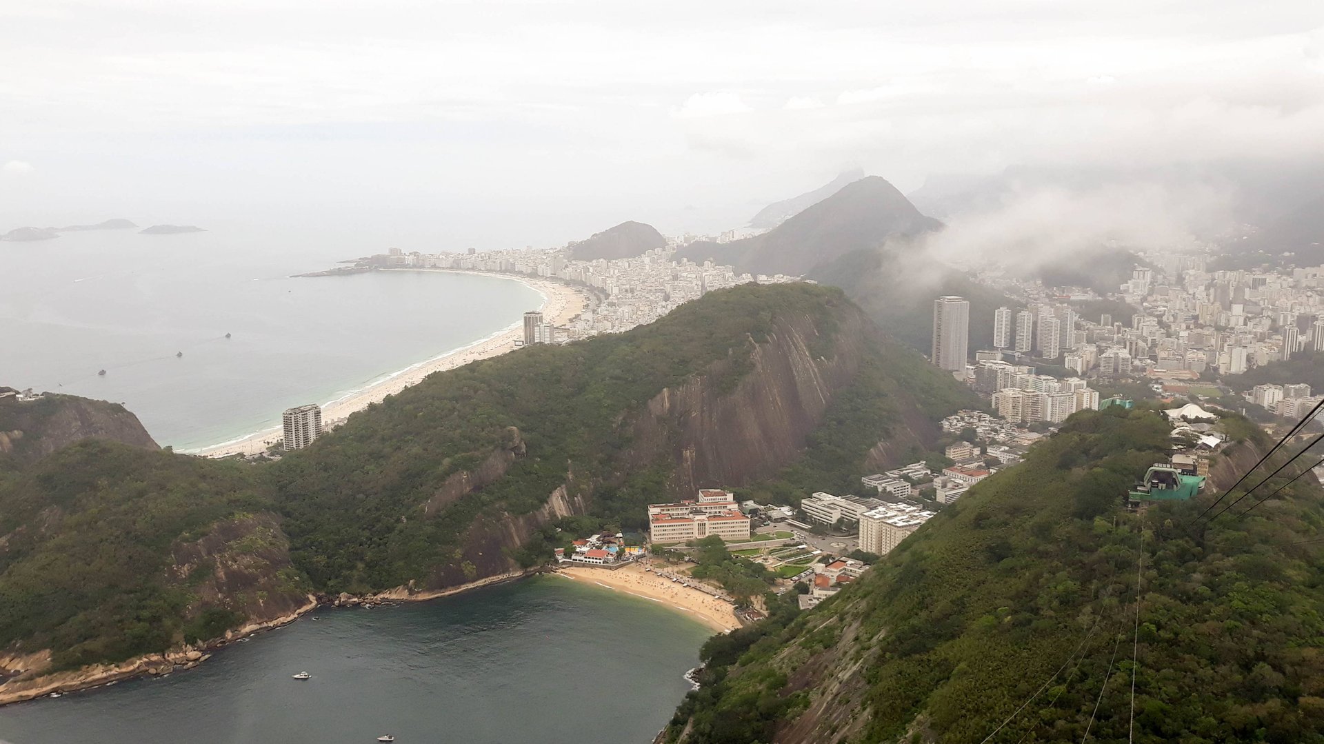 Бразилия. Сахарная голова в Рио-де-Жанейро. 8.10.2022г.