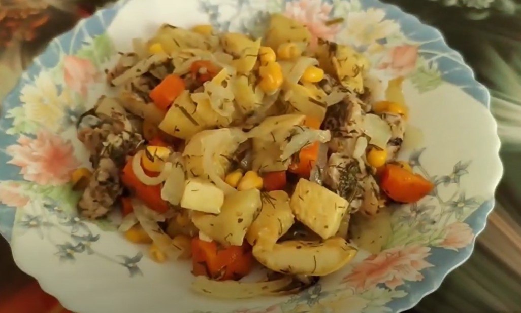 Свинина с овощами в банке 🏺 Мясо тает во рту! Пальчики оближешь