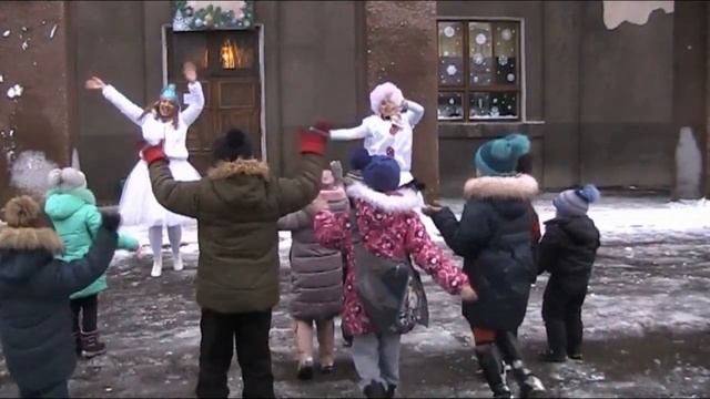 Открытие новогодней ёлки пгт Нижняя Крынка.