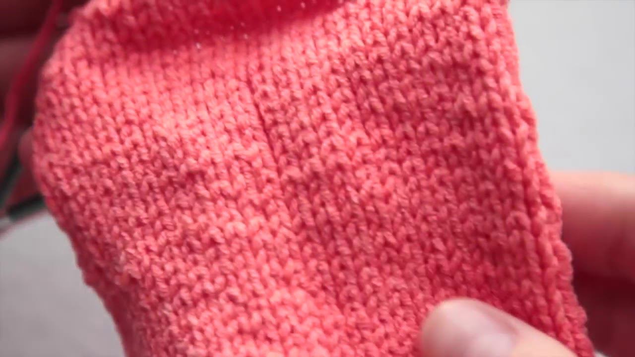 Носки спицами Вяжем пятку бумеранг 3 часть