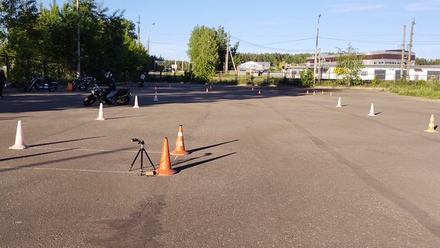 Gymkhana 2022 stage 2 / Афиногенов Алексей Honda CB400SF / heat2