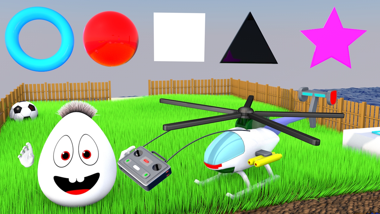 Учим геометрические фигуры Развивающий мультик для детей Детские игрушки