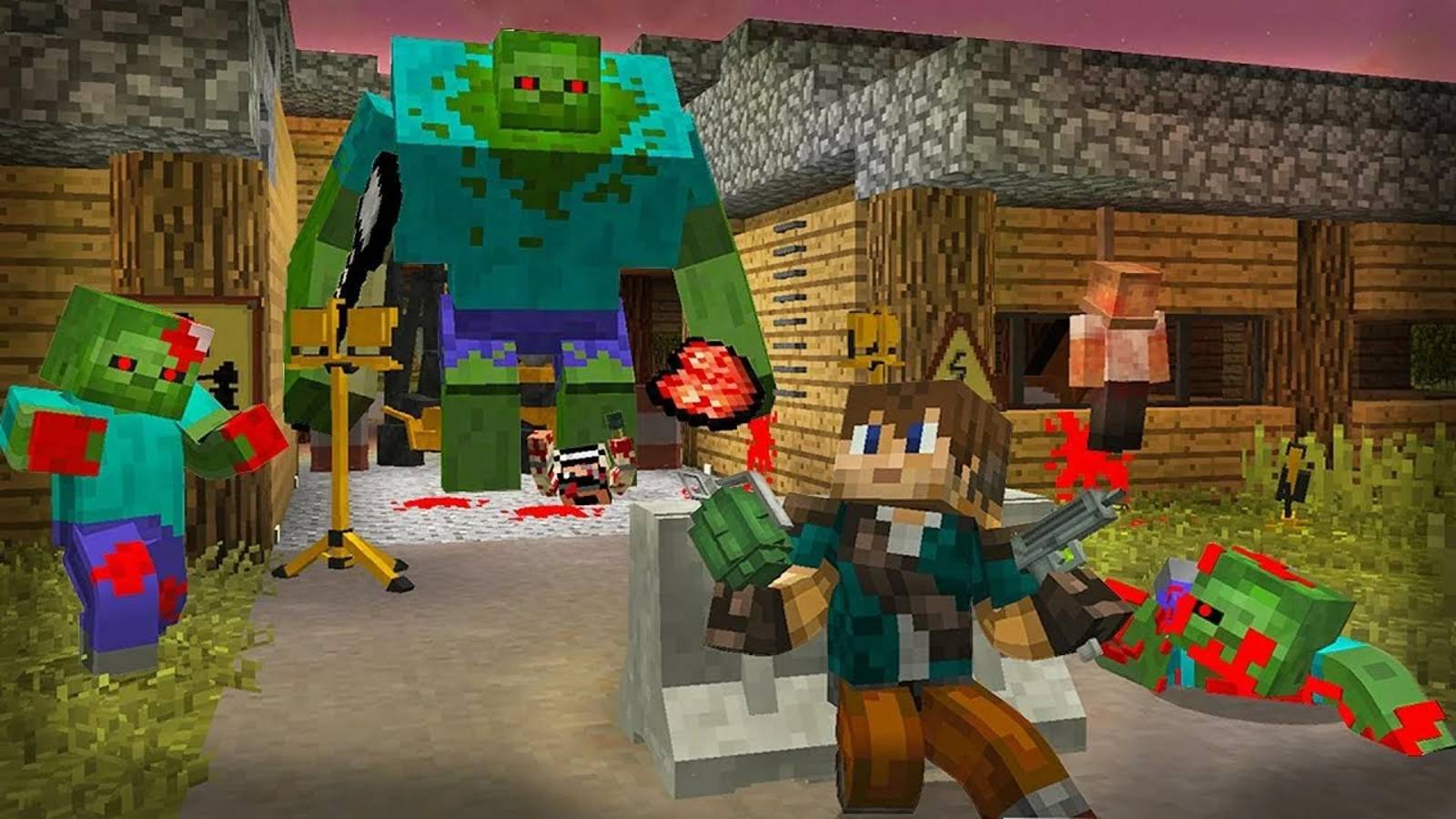 ПОБЕГ  [ДЕНЬ 5] - ЗОМБИ АПОКАЛИПСИС МАЙНКРАФТ (Minecraft - Сериал)