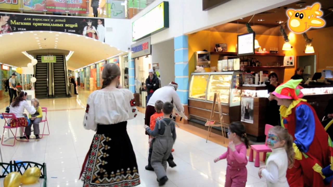 Праздники для ТЦ Аэробус