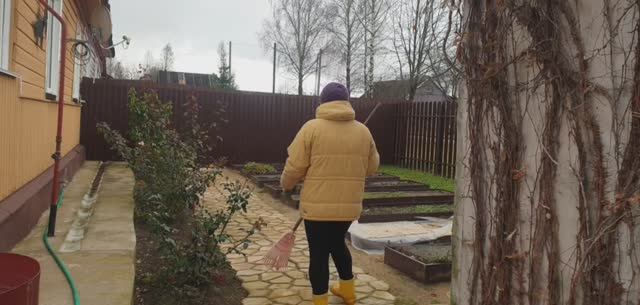 осенние работы на даче