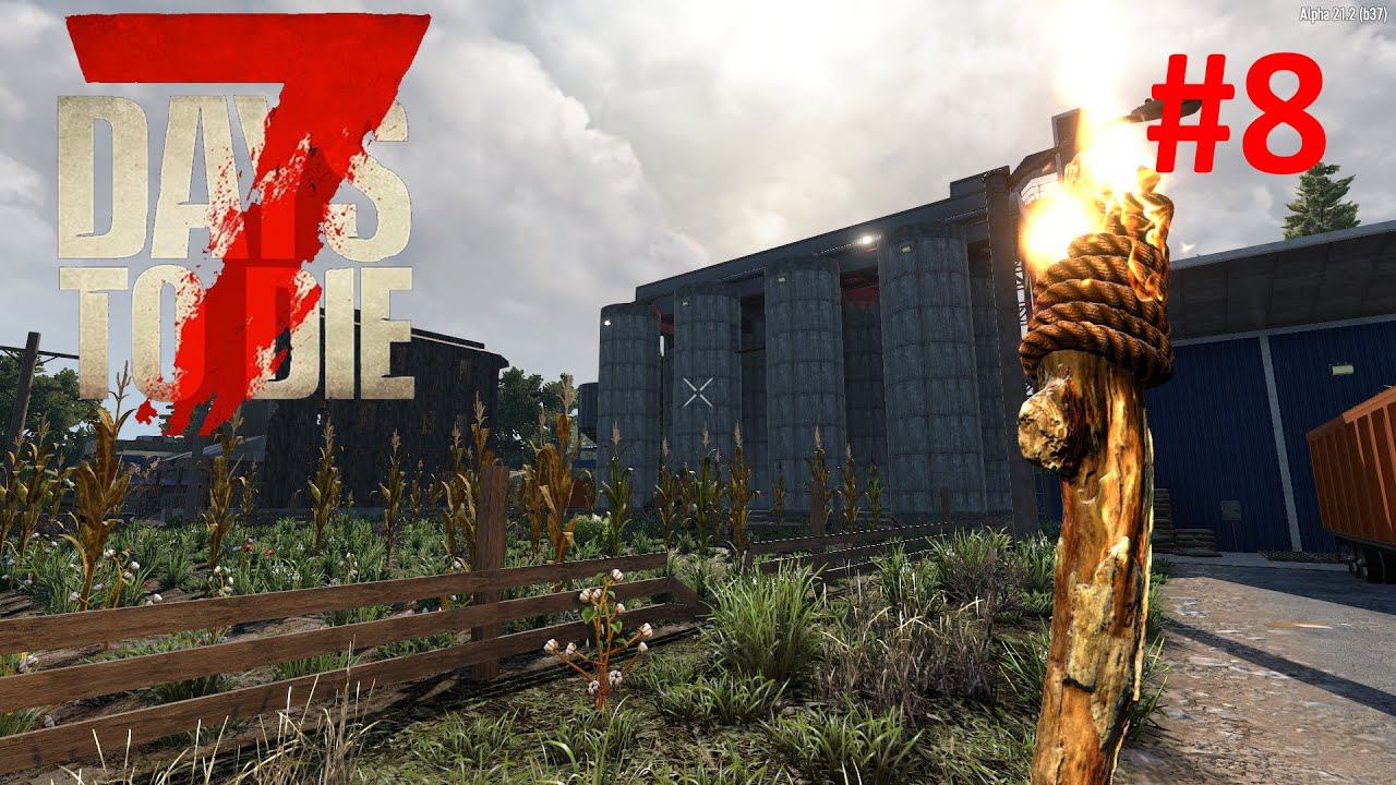 7 Days To Die #8. Железные инструменты. Прокачка базы.