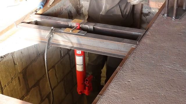 Гидравлическая траверса (домкрат) для гаража, автомобильный подъемник