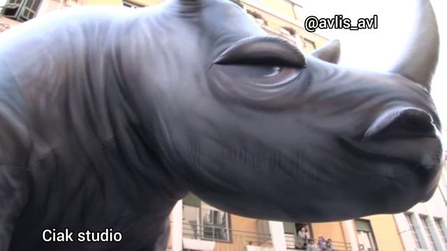 Карнавал Цветов -конкурс флористов в Италии Сан-Ремо 2012 часть 3.