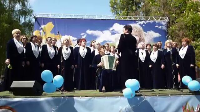 "Журавли" в исполнении воронежского хора ветеранов