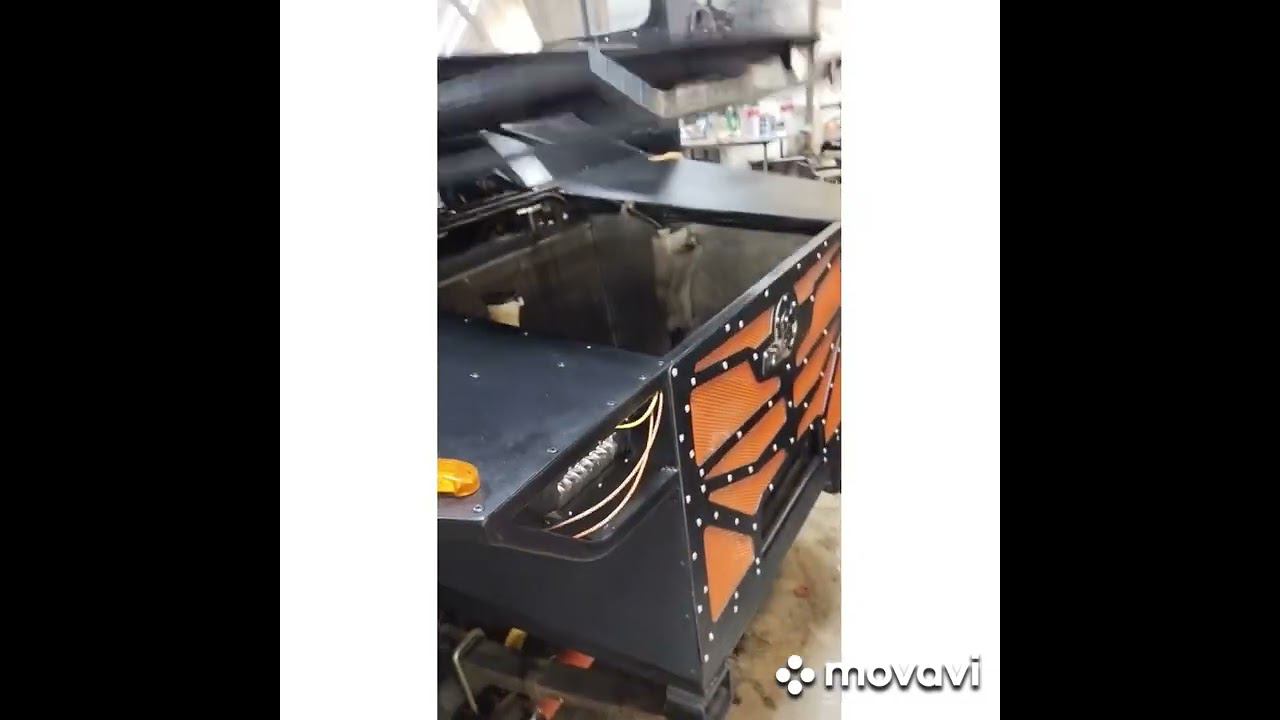 Первый запуск двигателя, вездеход iDAR1500