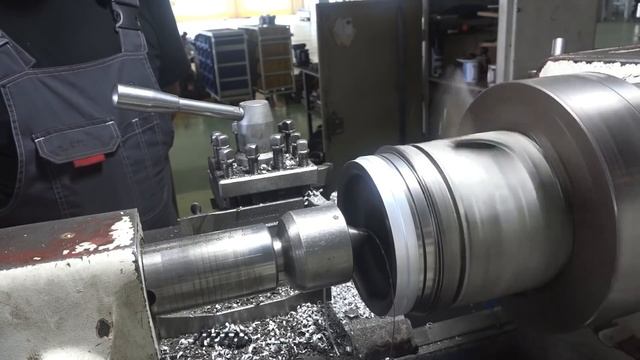 Новый токарный сериал_ Проставки из поршня 9ч