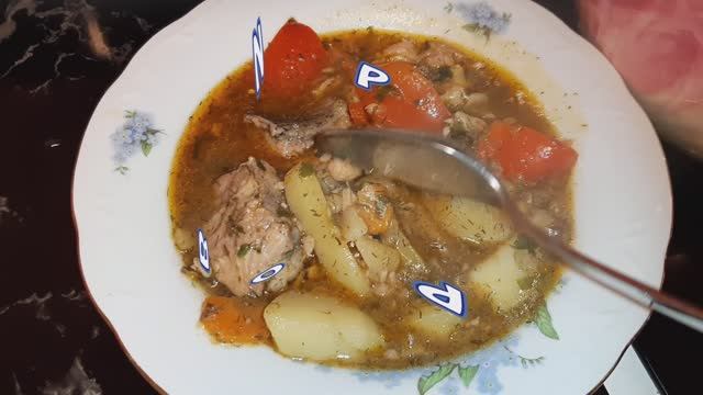 РАГУ С КРАСНОЙ РЫБОЙ И ОВОЩАМИ