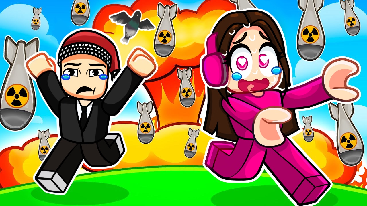 ПРЯЧЬСЯ ОТ БОМБ ИЛИ УМРИ!! играю с подписчиками в Roblox