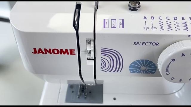 Знакомство с электромеханической швейной машиной Janome XV-7