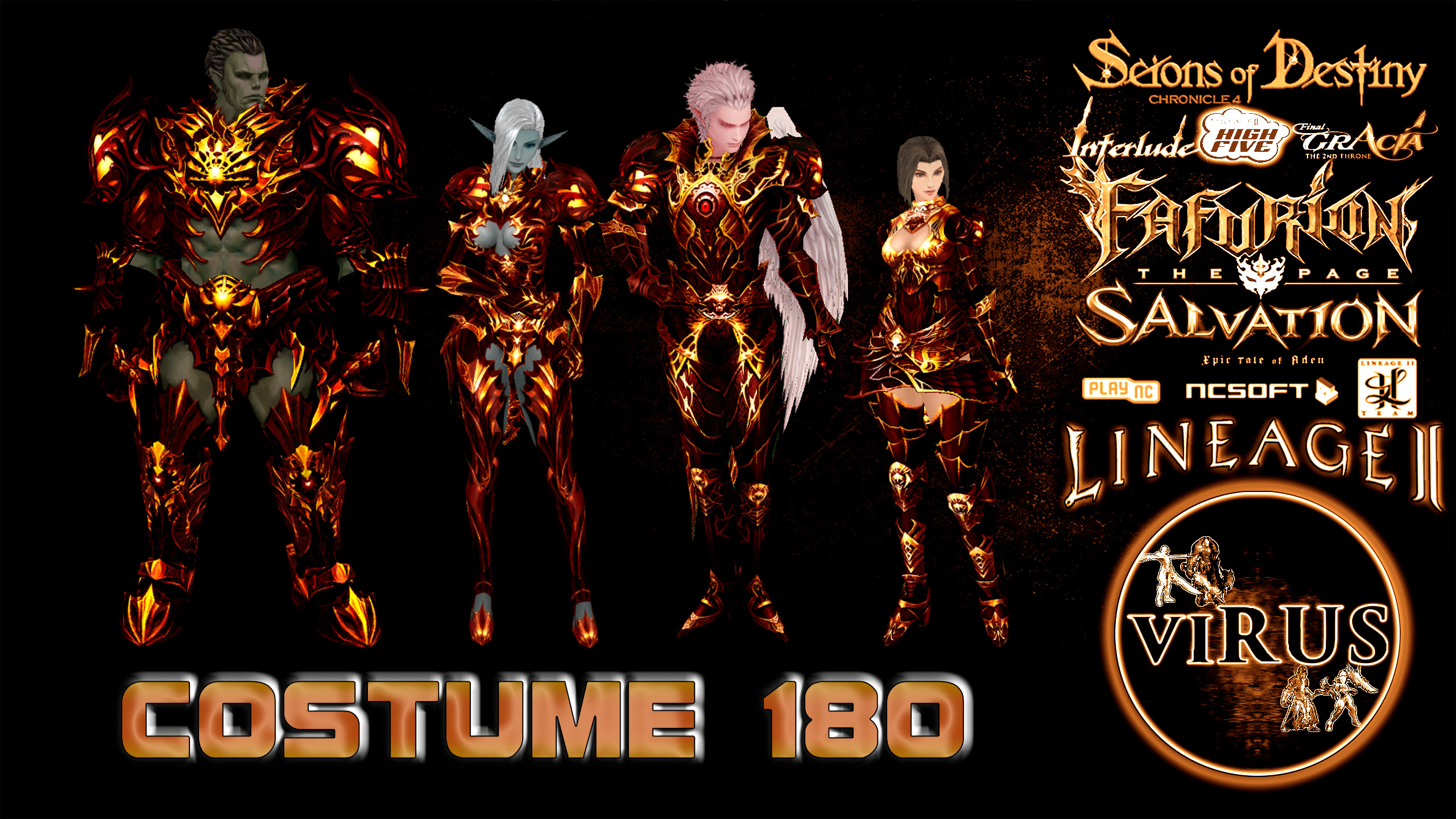 New Costumes. 180. LINEAGE II. Any Chronicles ◄√i®uS►