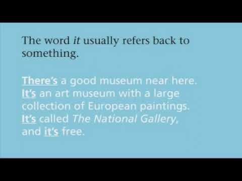 Review There and it – Mode preview – Module 9 Word order and