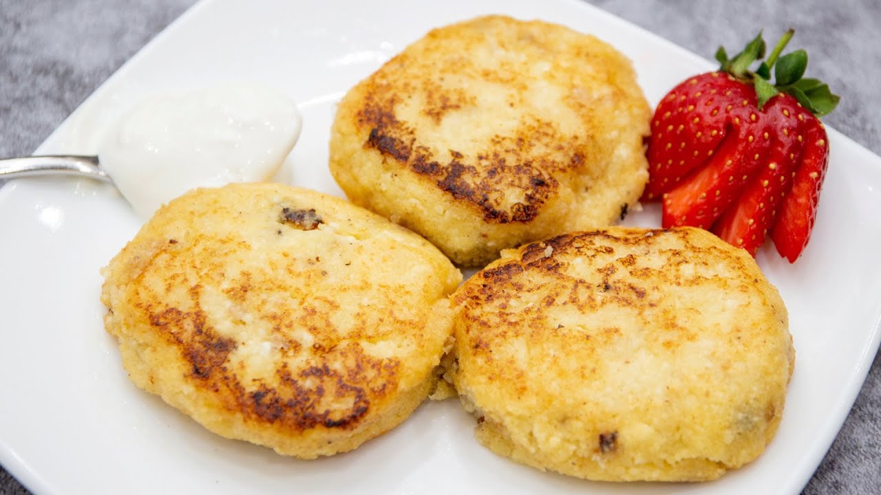 Вкуснейшие СЫРНИКИ БЕЗ МУКИ. Сразу станут любимыми!