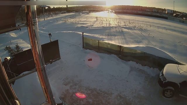 Деревенский Фитнес. Чистим снег. Снегоуборщик Daewoo и лопата
