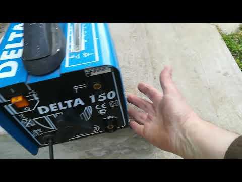 Трансформаторная сварка DELTA 150 доработка. Полярность при сварке.