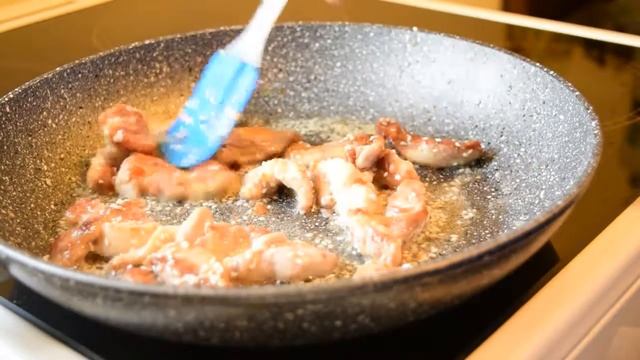 ВИГНА (спаржевая фасоль) с курицей и кунжутом #ВИГНА