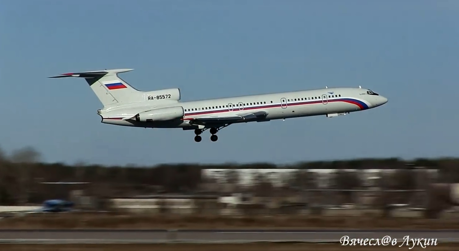 Ту-154Б-2 RA-85572 Светлая память