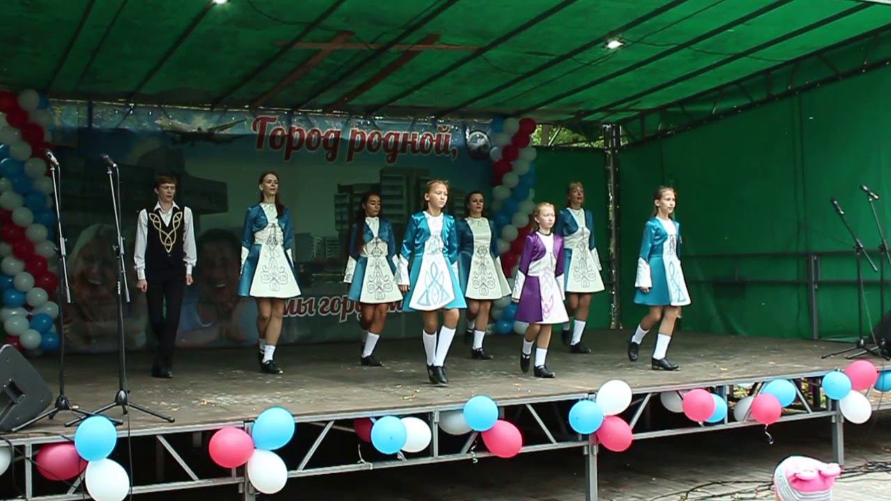 "Требл рил" Школа ирландского танца "Иридан"