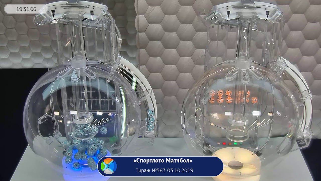 Столото представляет | Лотерея «Спортлото Матчбол». Тираж №583 от 03.10.2019 г.